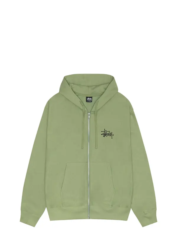 StÜssy Ist Venus Zip Hoodie 'moss - Green