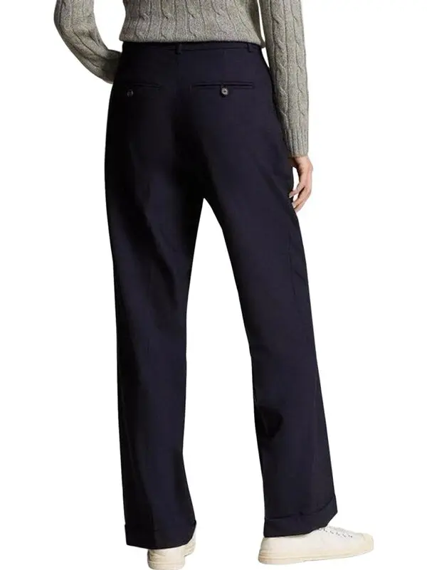 Polo Ralph Lauren High-rise Straight Pants - Navy