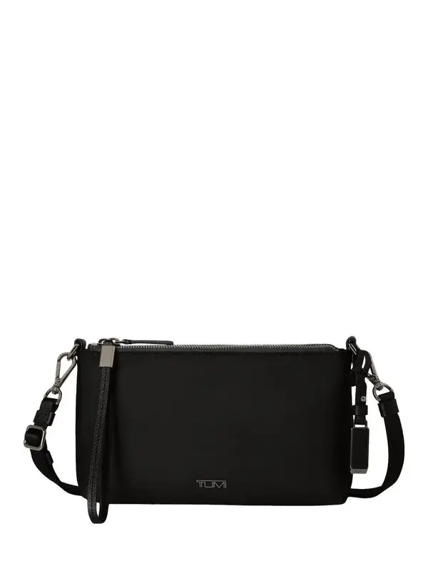 Tumi Voyageur Adela Nylon Crossbody Bag - Black/gunmetal