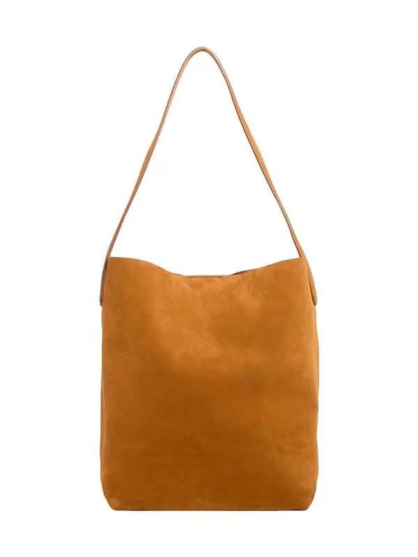 MANSUR GAVRIEL Everyday Cabas Suede Tote - Cuoio