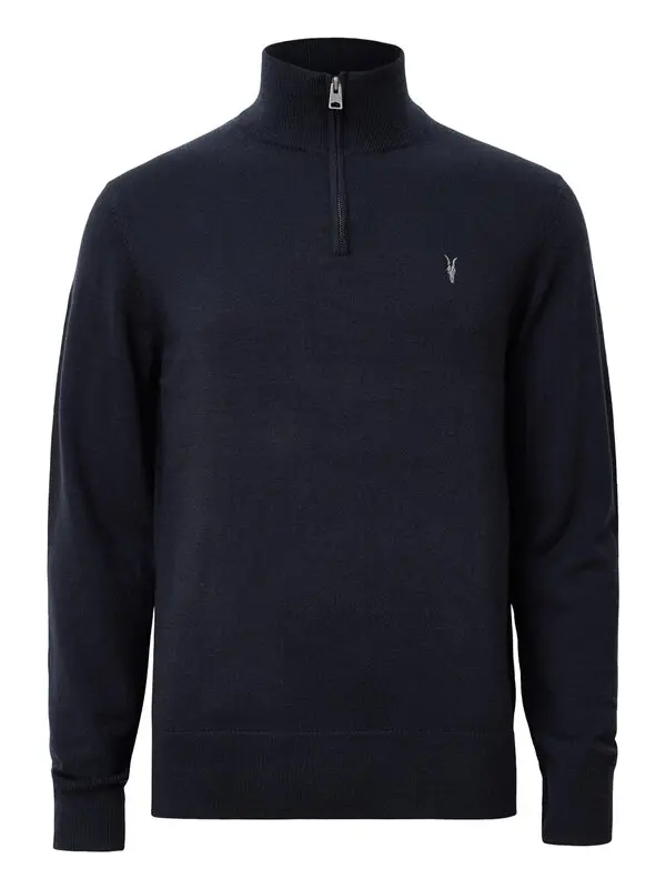 ALLSAINTS Wool-blend Kilburn Sweater - Blue