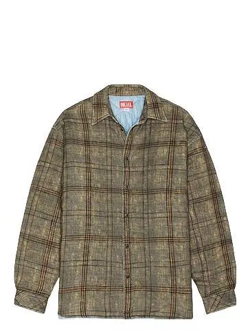 DIESEL® Hammer Overshirt - Hazelnut