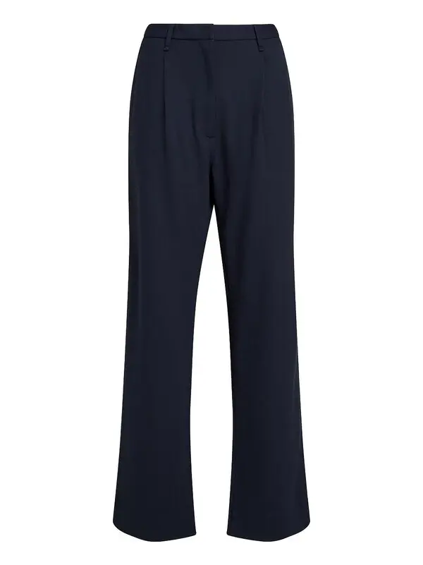 Rag & Bone Ponte Straight-leg Pants - Midnight Blue