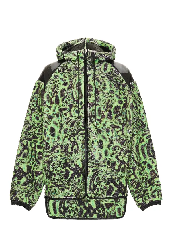 Acne Studios Fleece Jacket - Green & Black