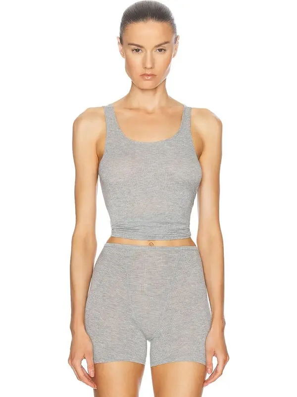 NEGATIVE UNDERWEAR Whipped A-top - Heather Grey