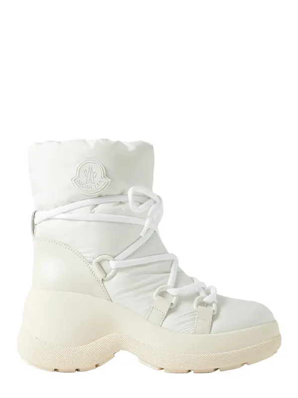 Moncler Resile Ankle Boots - White