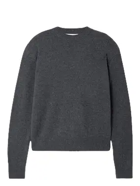 THE FRANKIE SHOP Rafaela Oversized Wool And Cashmere-blend Sweater - Gray