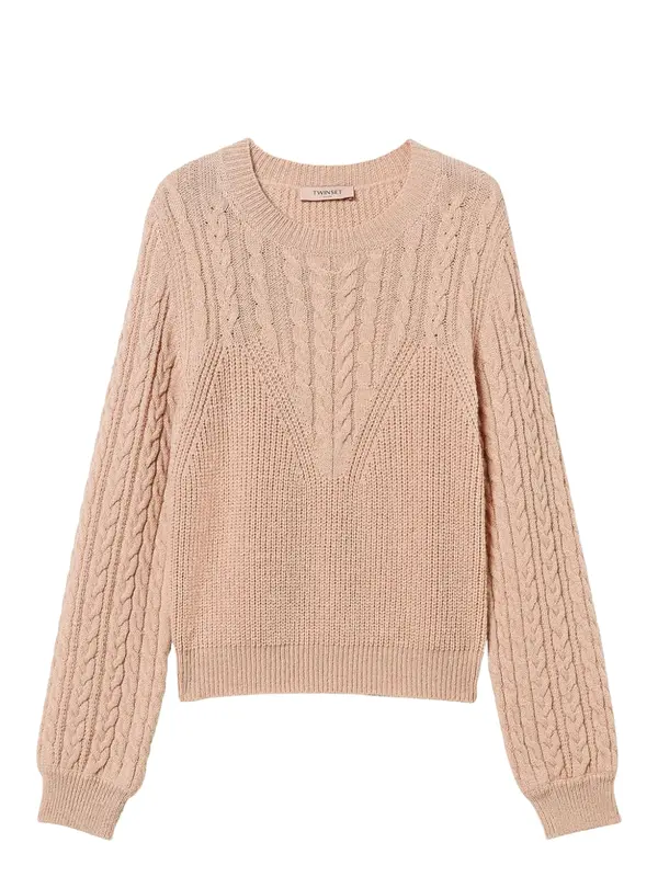 TWINSET Cable-knit Sweater - Neutrals