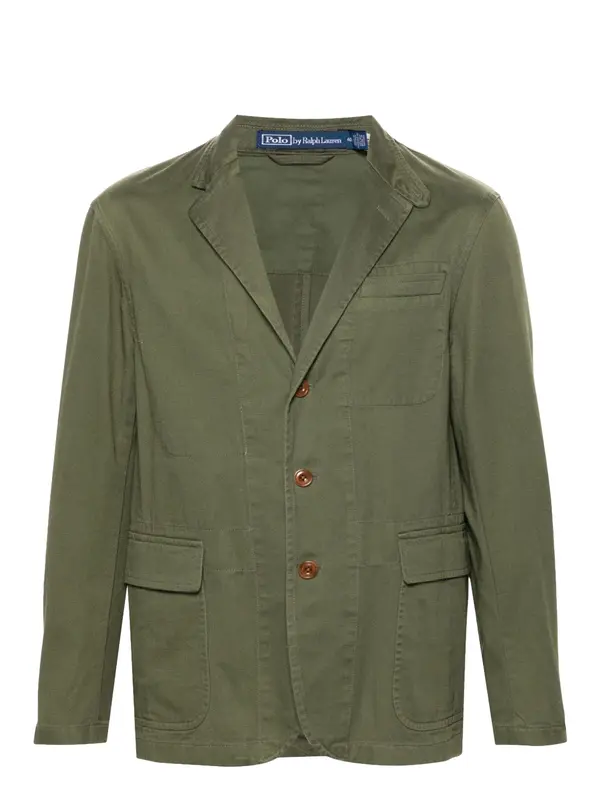 Polo Ralph Lauren Cotton Twill Blazer - Green