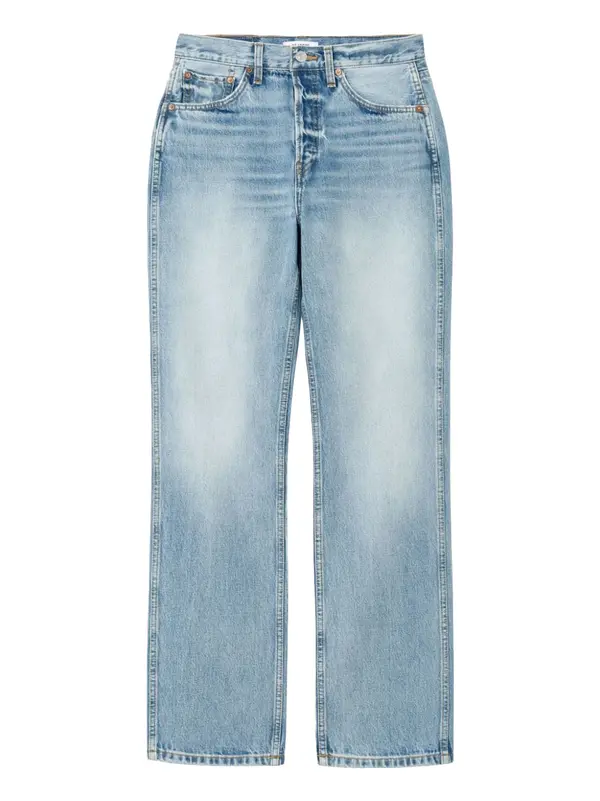 RE/DONE High-rise Loose Jeans - Blue