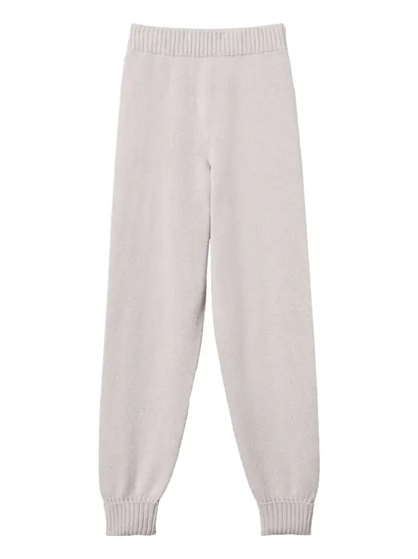 TWINSET Knitted Track Pants - Neutrals