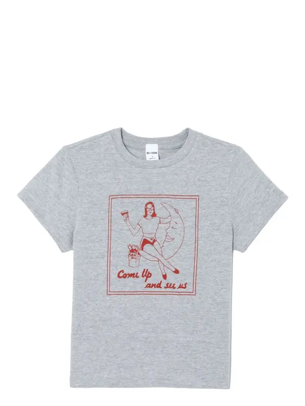 RE/DONE Come Up T-shirt - Grey