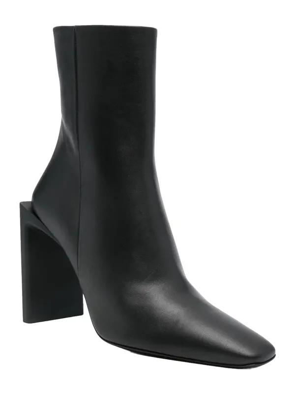 Fear Of God 100mm Leather Ankle Boots - Black