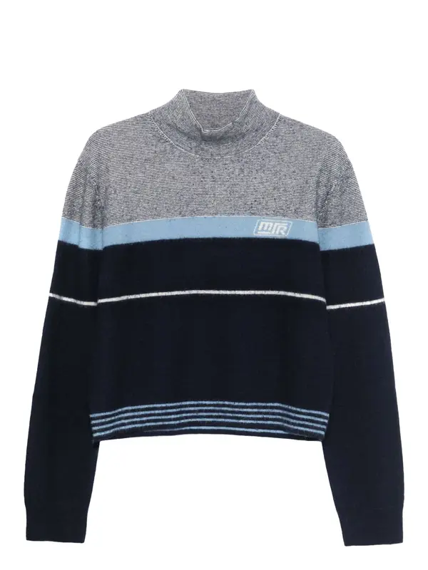 Martine Rose Pilling Sweater - Blue