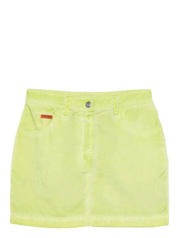 Martine Rose Classic Mini Skirt - Green
