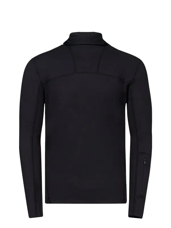 Perfect Moment Logo-print Ski Top - Black