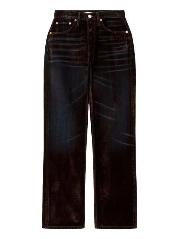 RE/DONE 90s High-rise Loose Jeans - Brown