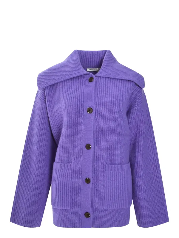 Simkhai Hollie Cardigan - Purple