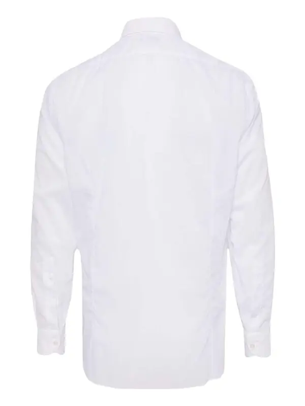 Caruso Cotton Shirt - White
