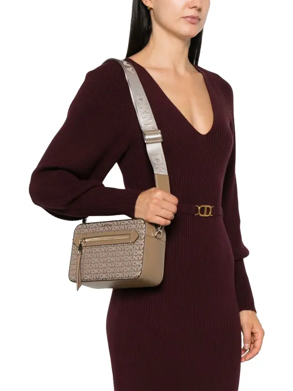 Dkny Bryant Ave Cross Body Bag - Brown