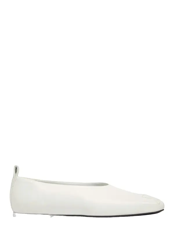 COURREGES Leather Loafers - White