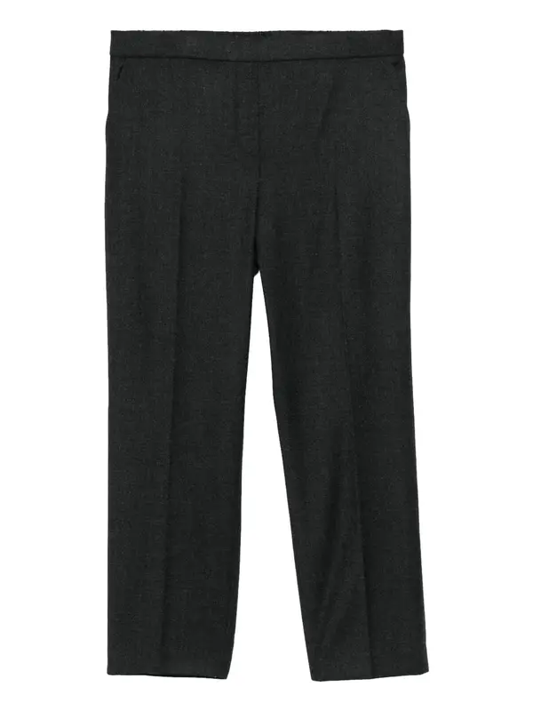 Theory Treeca Flannel Trousers - Grey