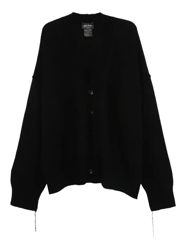 Andrea Ya'aqov Knitted Cardigan - Black