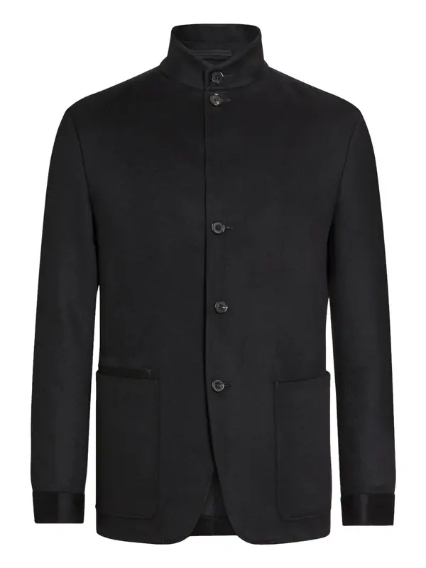 Zegna Oasi Cashmere Il Conte Jacket - Black