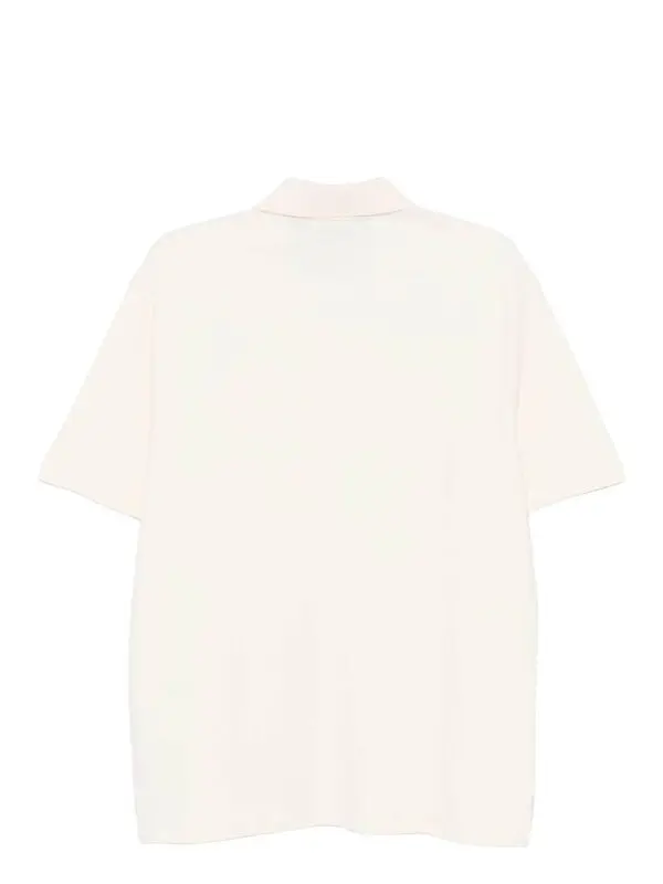 Just Cavalli Embroidered-logo Polo Shirt - Neutrals