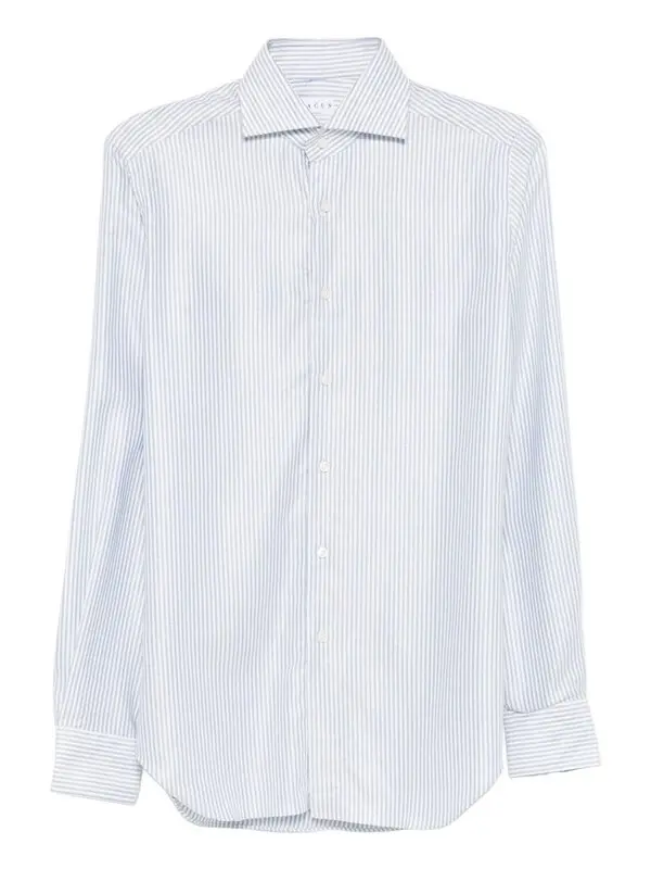 XACUS Striped Shirt - Blue