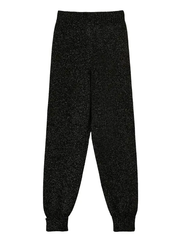TWINSET Knitted Joggers - Black