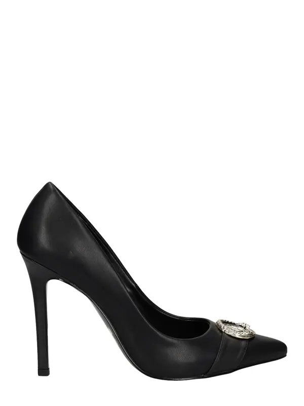 Just Cavalli 120mm Leather Pumps - Black