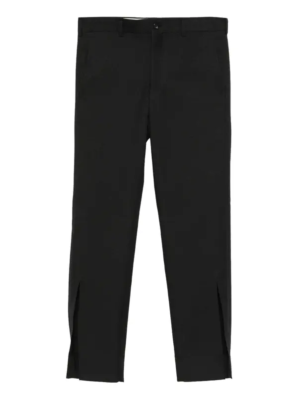 Comme Des Garçons Tapered Trousers - Black