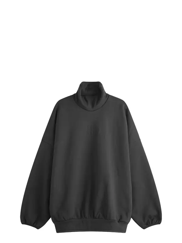 ADIDAS X FOG Adidas X Fear Of God Athletics Fleece Mock Sweatshirt - Black