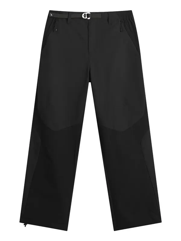 PURPLE MOUNTAIN OBSERVATORY Blocked Terrain Pants - Black