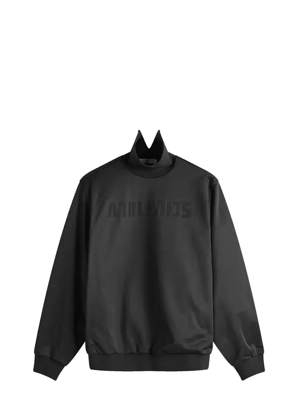 ADIDAS X FOG Adidas X Fear Of God Athletics Mock Neck Pullover - Black