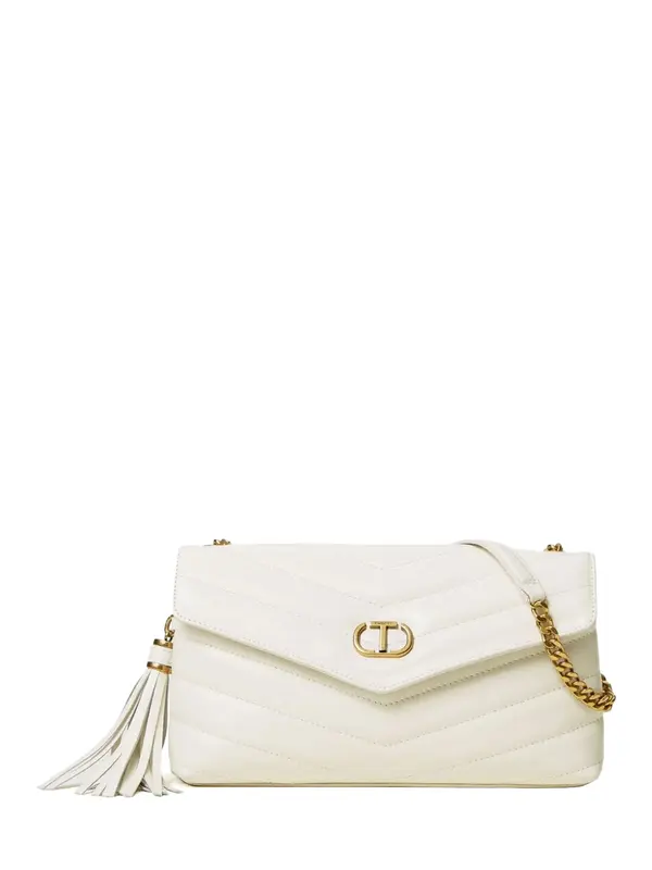 TWINSET Dreamy Shoulder Bag - White