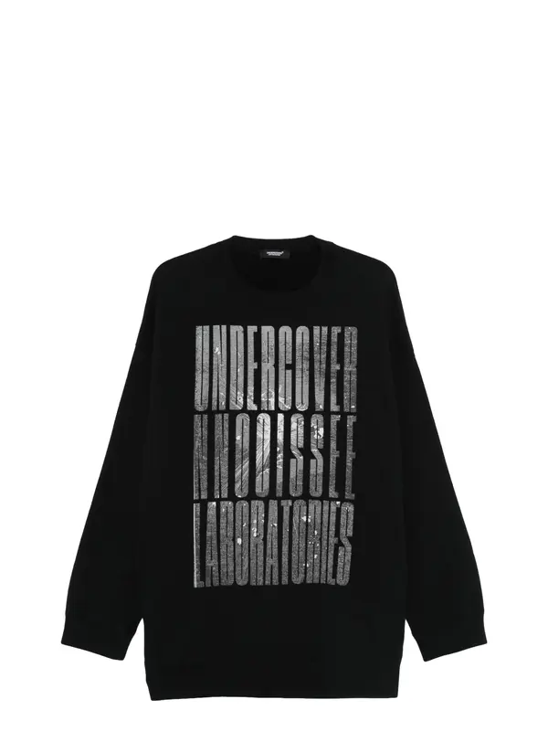 UNDERCOVERISM Logo-print Sweatshirt - Black