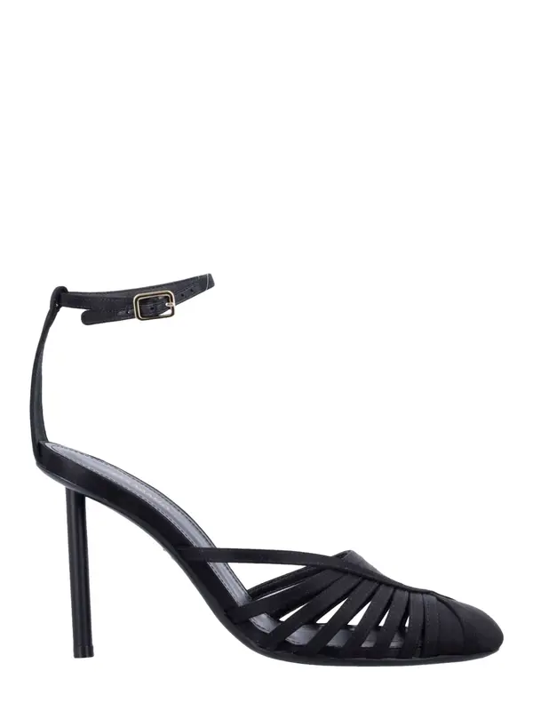 FERRAGAMO 95mm Ermelia Sandals - Black