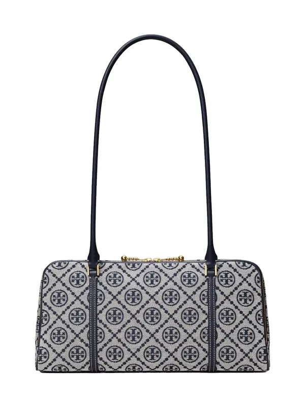 Tory Burch T Monogram Small Shoulder Bag - Blue