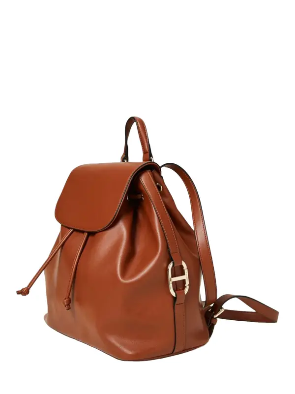 TWINSET Logo-plaque Backpack - Brown