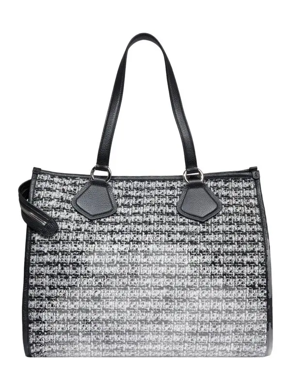 LANCEL Logo-print Tote Bag - Black