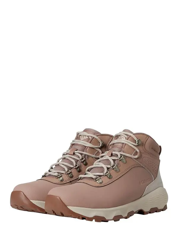 Columbia Newton Wander Leather High Top Boots - Brown