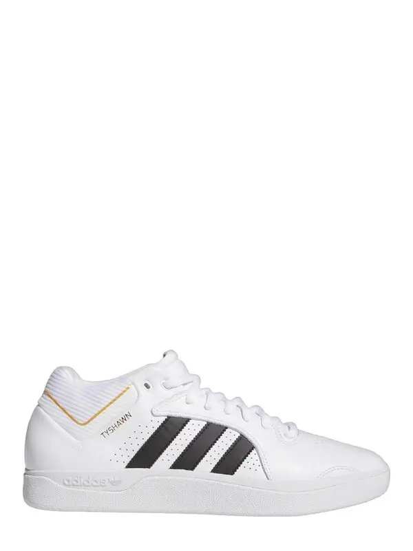 Adidas Tyshawn Remastered Sneakers - Cloud White/core Black/gold Metallic