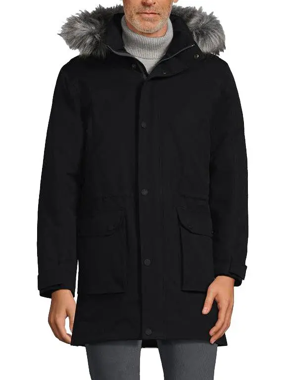 LANDS' END Expedition Winter Parka - Black