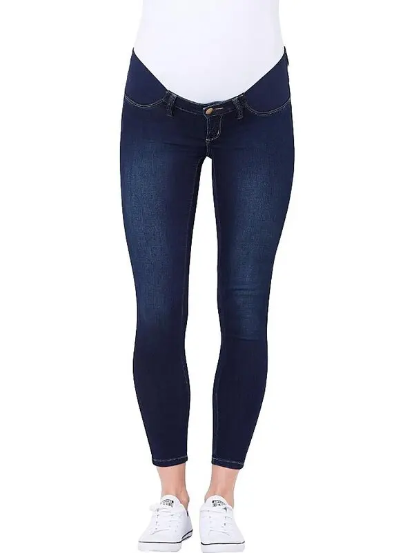 RIPE MATERNITY Isla Ankle Grazer Jegging - Indigo
