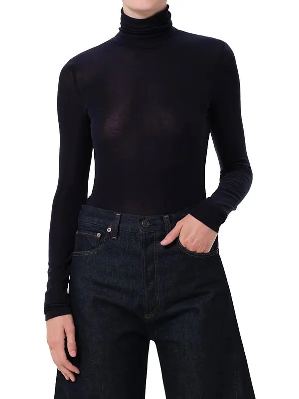 AGOLDE Pascale Turtleneck - Navy