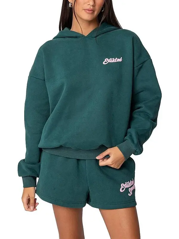 EDIKTED Hoodie - Green
