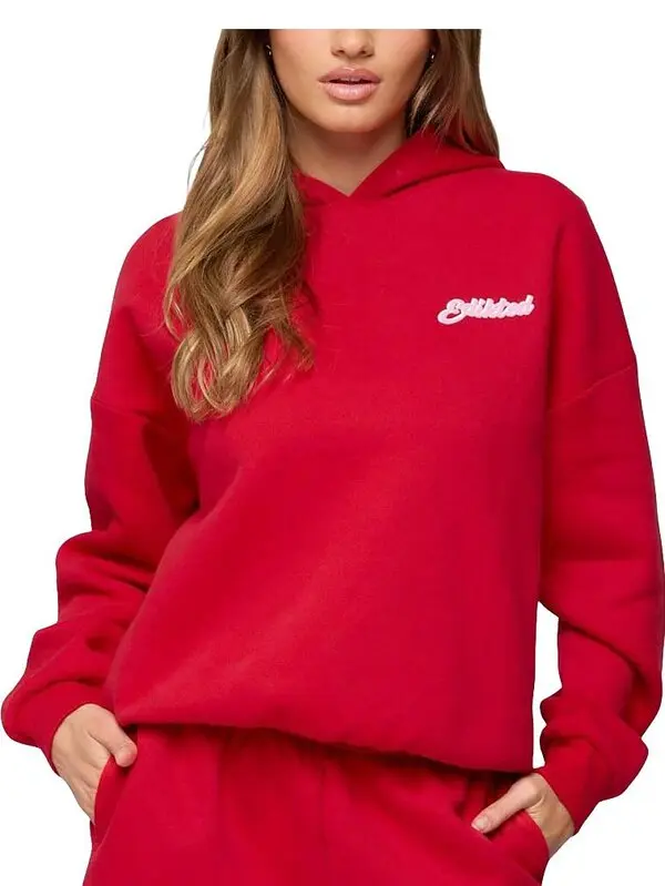 EDIKTED Hoodie - Red