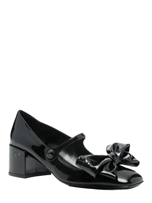 Valentino Garavani 60mm Bowjane Pumps - Black